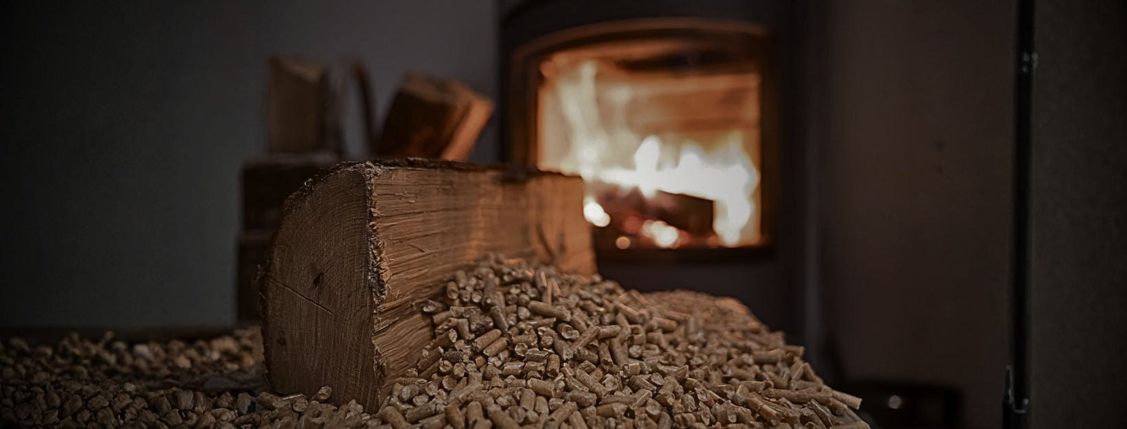 Pellet-fired built-in – La maison Multi Foyers